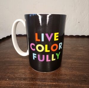 kate spade | Kitchen | Kate Spade X Lenox Live Colorfully Mug Coffee ...